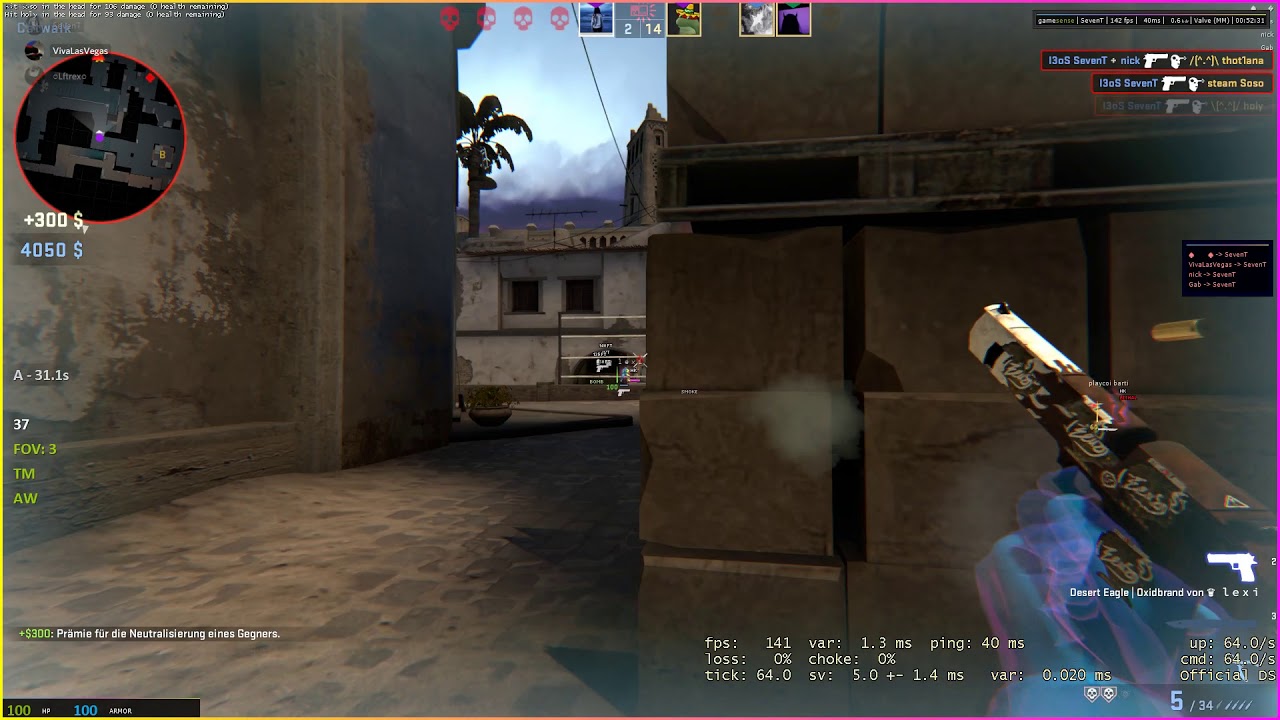 CS:GO | Semirage #3 | ft. gamesense - YouTube