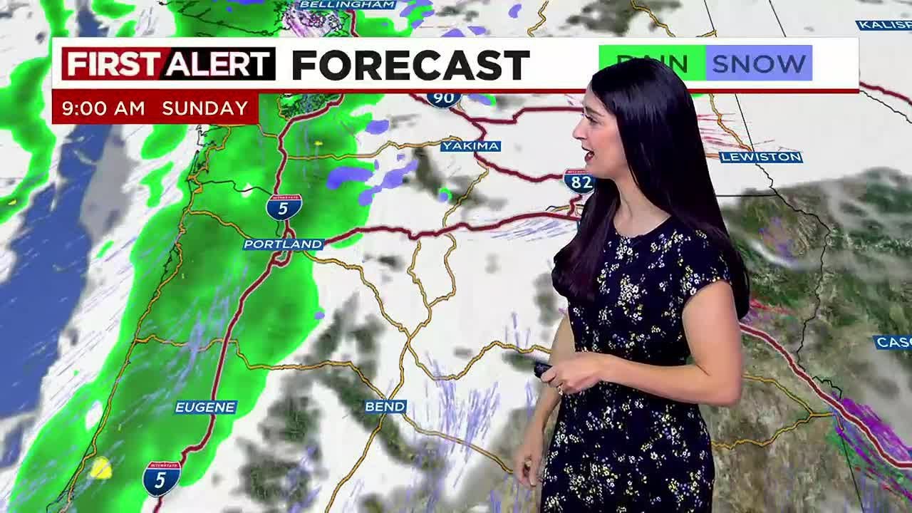 First Alert Saturday morning FOX 12 weather forecast (4/15) - YouTube