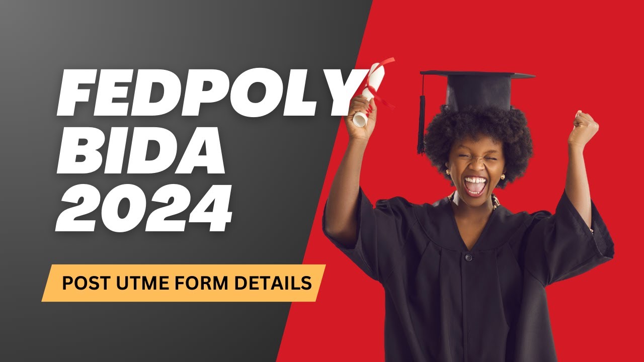 Federal Polytechnic Bida Post UTME for ND 2024/2025 - YouTube