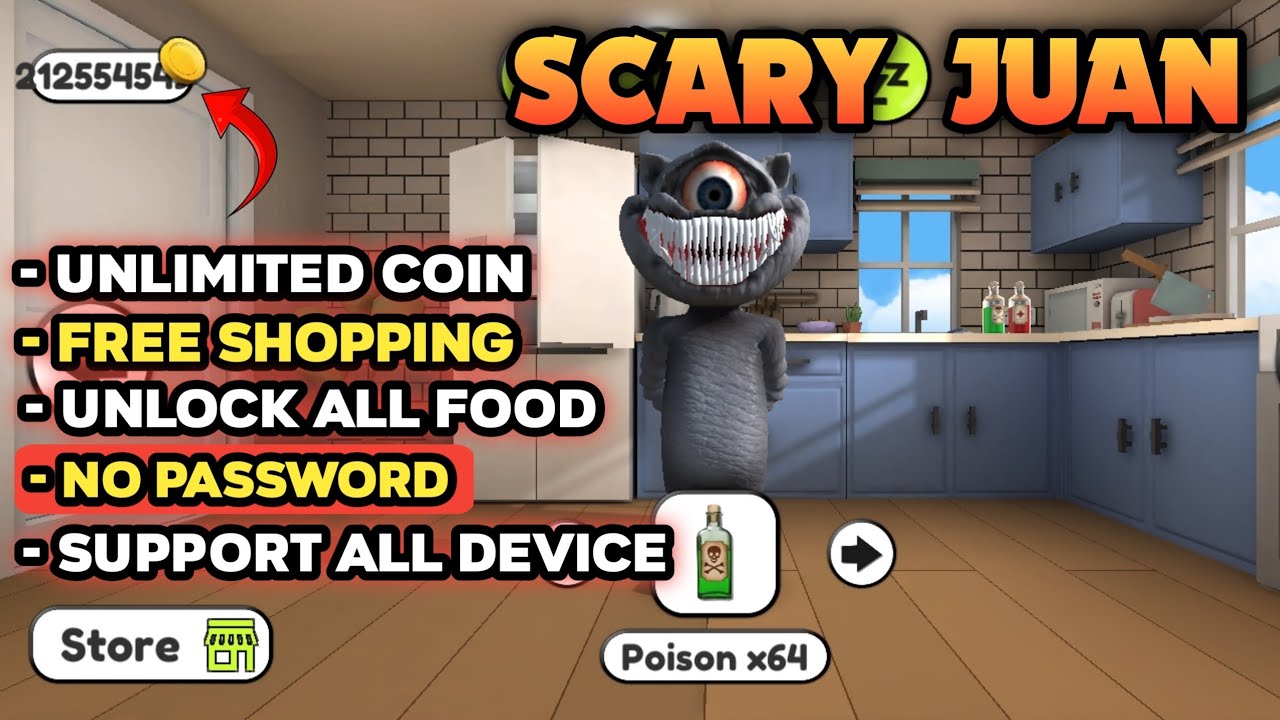 New Update! Scary juan unlimited coin versi terbaru 2024 - YouTube