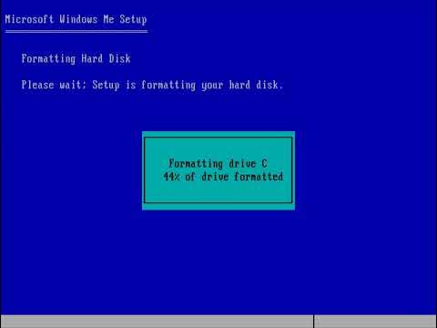 Microsoft Windows Me Realtime Installation (86box) - YouTube