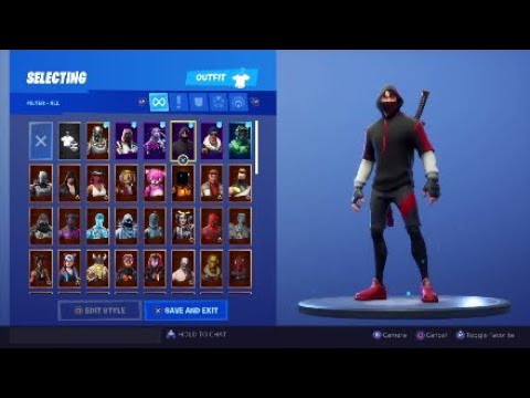 Exclusive Skins My Locker Eon, Galaxy, Royal Bomber, Ikonik, Double ...
