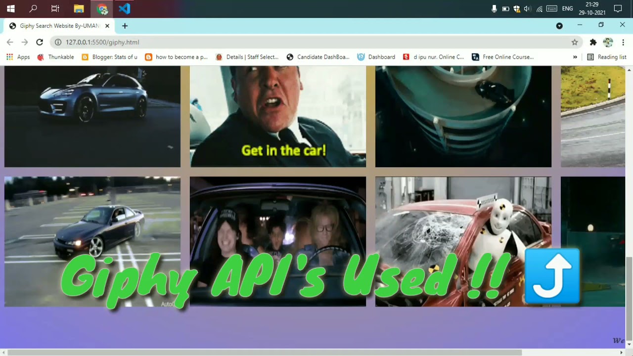 How To Use Giphy Api How To Make Giphy Web Application How To Make A Web Page YouTube How To Use Giphy Api How To Make Giphy Web Application How To Make A Web Page YouTube