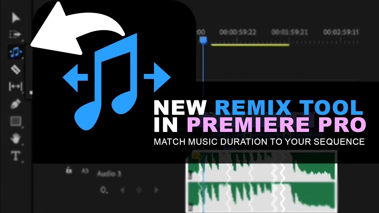 Remix your audio in Audition to match the video duration - YouTube