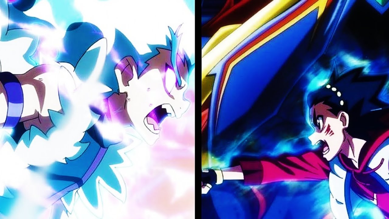 Valt vs Lui (Beyblade Burst Sparking) - YouTube