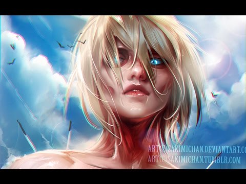 Female titan Video process preview