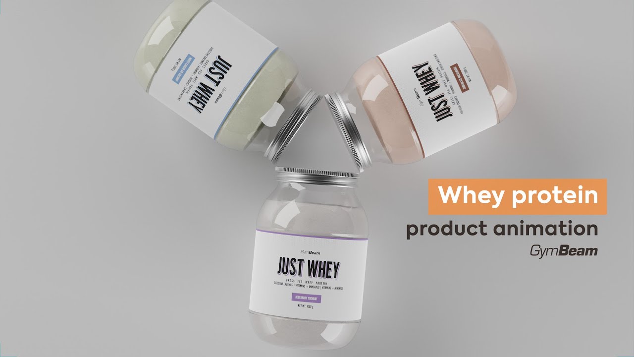 Whey Protein Powder Commercial | Blender Product Animation @GymBeambg ...