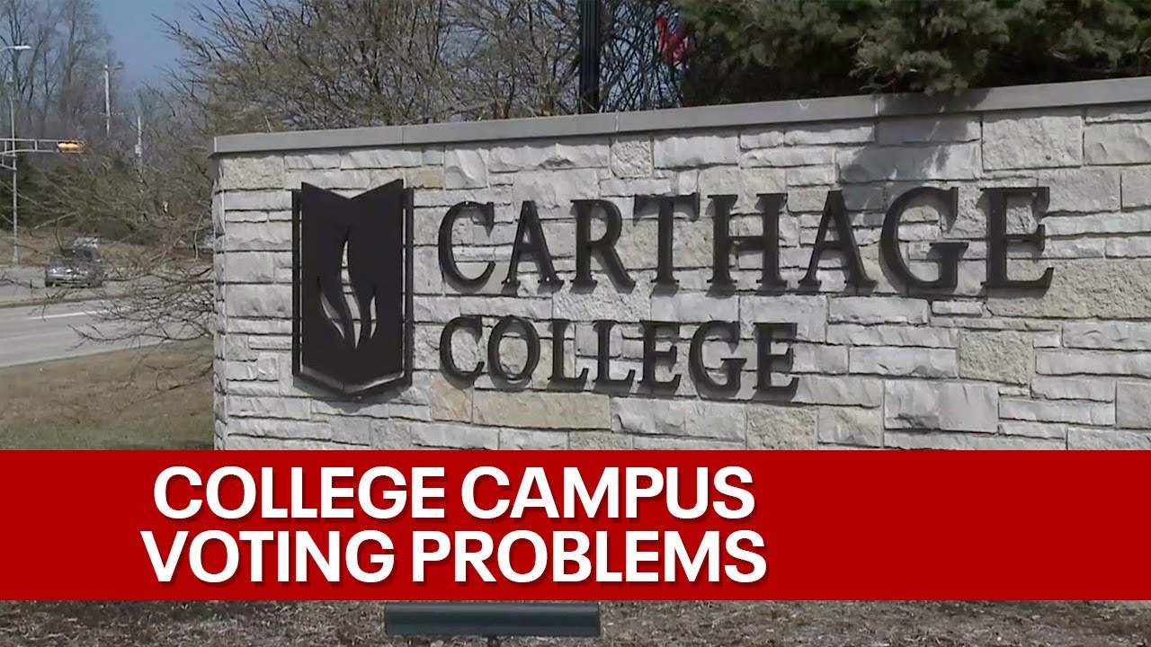 Wisconsin midterms: Carthage College voting problems | FOX6 News ...