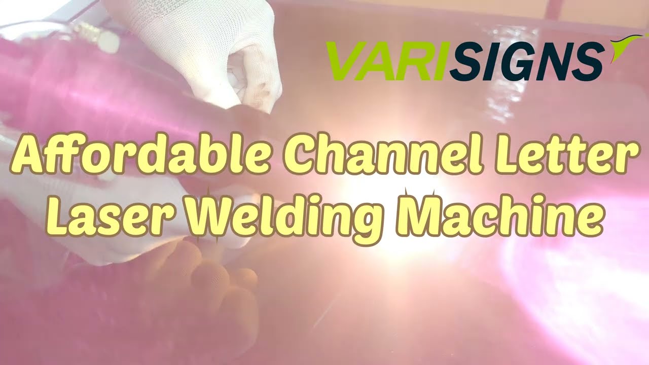 Most affordable channel letter laser welding machine for steel letters ...