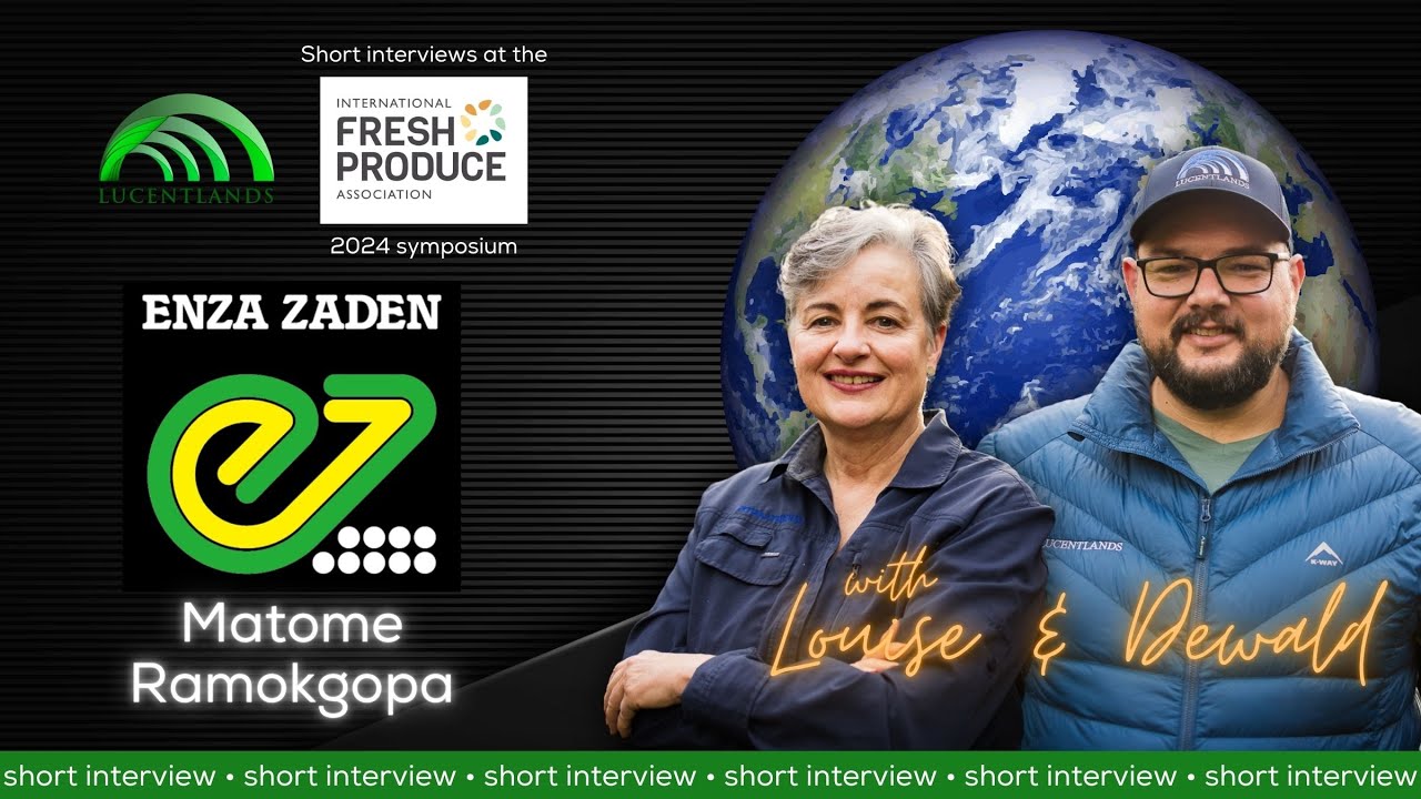 Matome Ramokgopa – Enza Zaden | Lucentlands Short Podcast Interviews ...