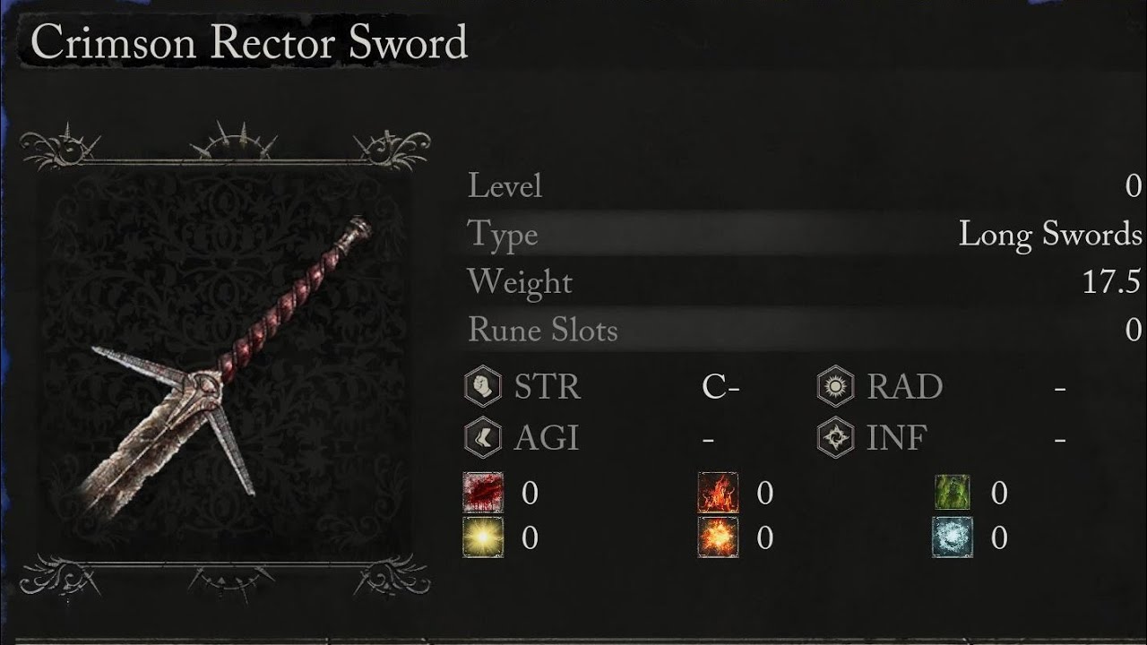'Crimson Rector Sword' Weapon Location Guide - LotF 2023 - YouTube
