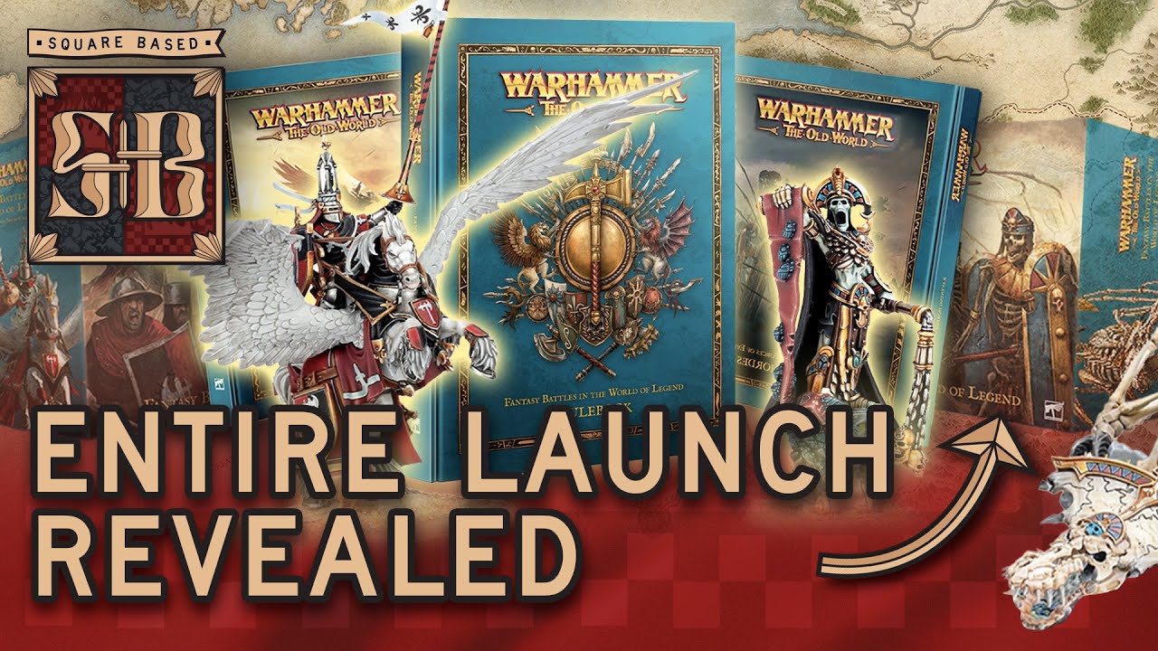 AMAZING Launch Boxes and Books Announced! | Warhammer The Old World ...