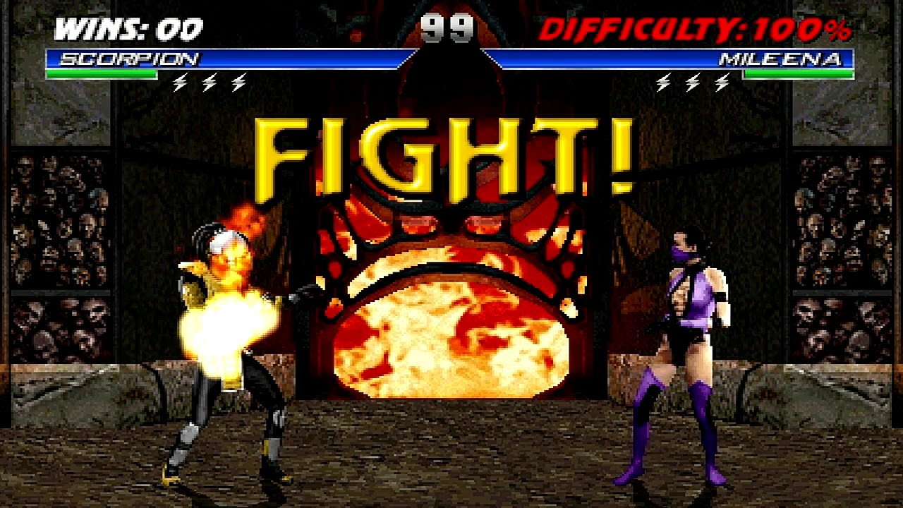 Mortal Kombat Project 4.1 - Cyborg Scorpion playthrough - YouTube