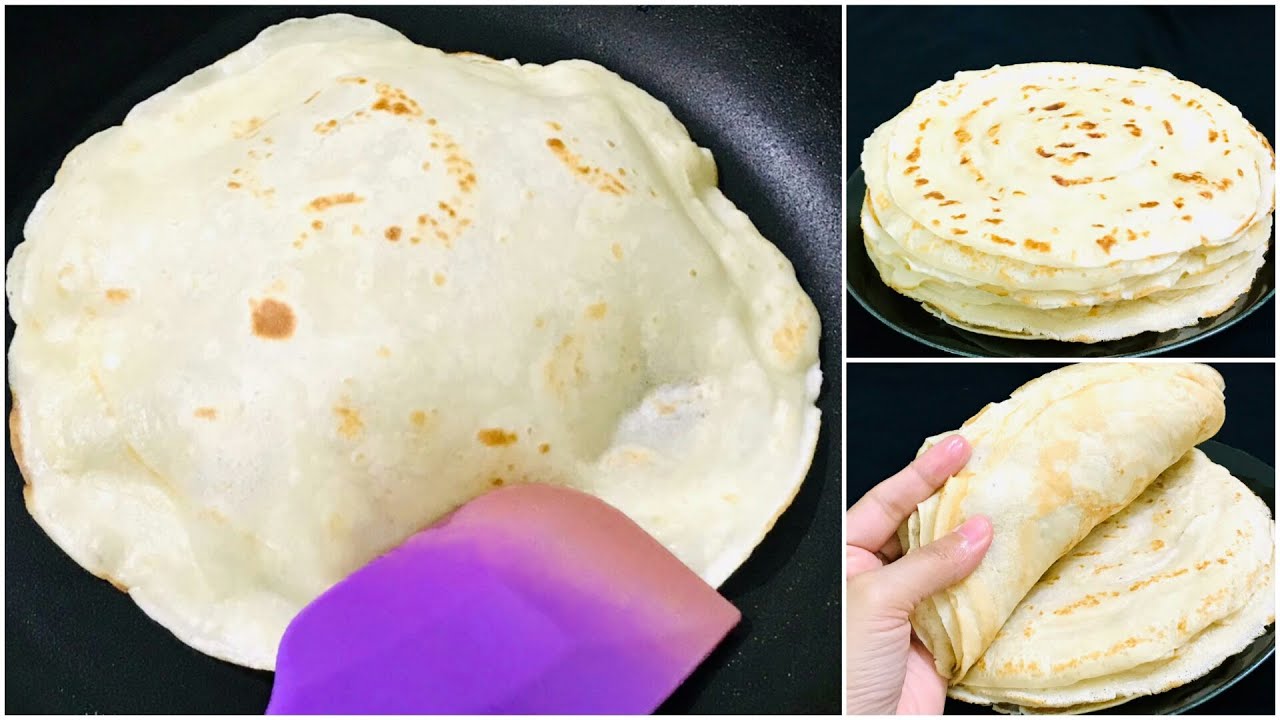 ৫ মিনিটে বেলাছাড়া তুলতুলে নরম রুটি/পরোটা তৈরির রেসিপি|(No Kneading ...