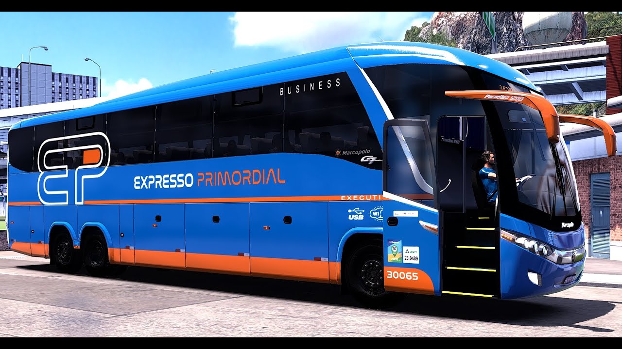 【ETS 2 MOD BUS】EXPRESSO PRIMORDIAL I RIO DE JANEIRO X APARECIDA I G7 1200 I MAPA EAA + ROTAS ...