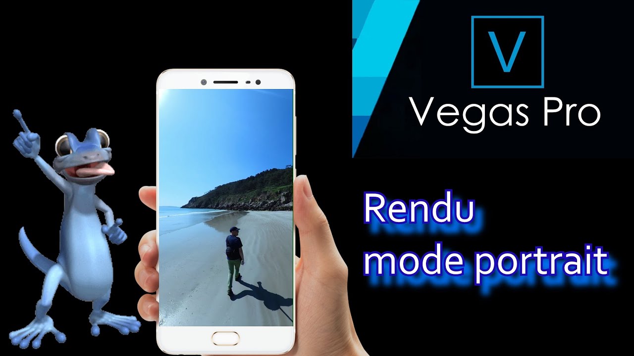 Faire une vidéo format portrait TIKTOK ou réel avec VEGAS PRO. Rendu en ...