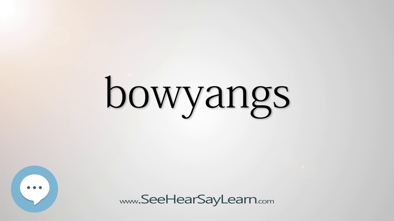 bowyangs - YouTube