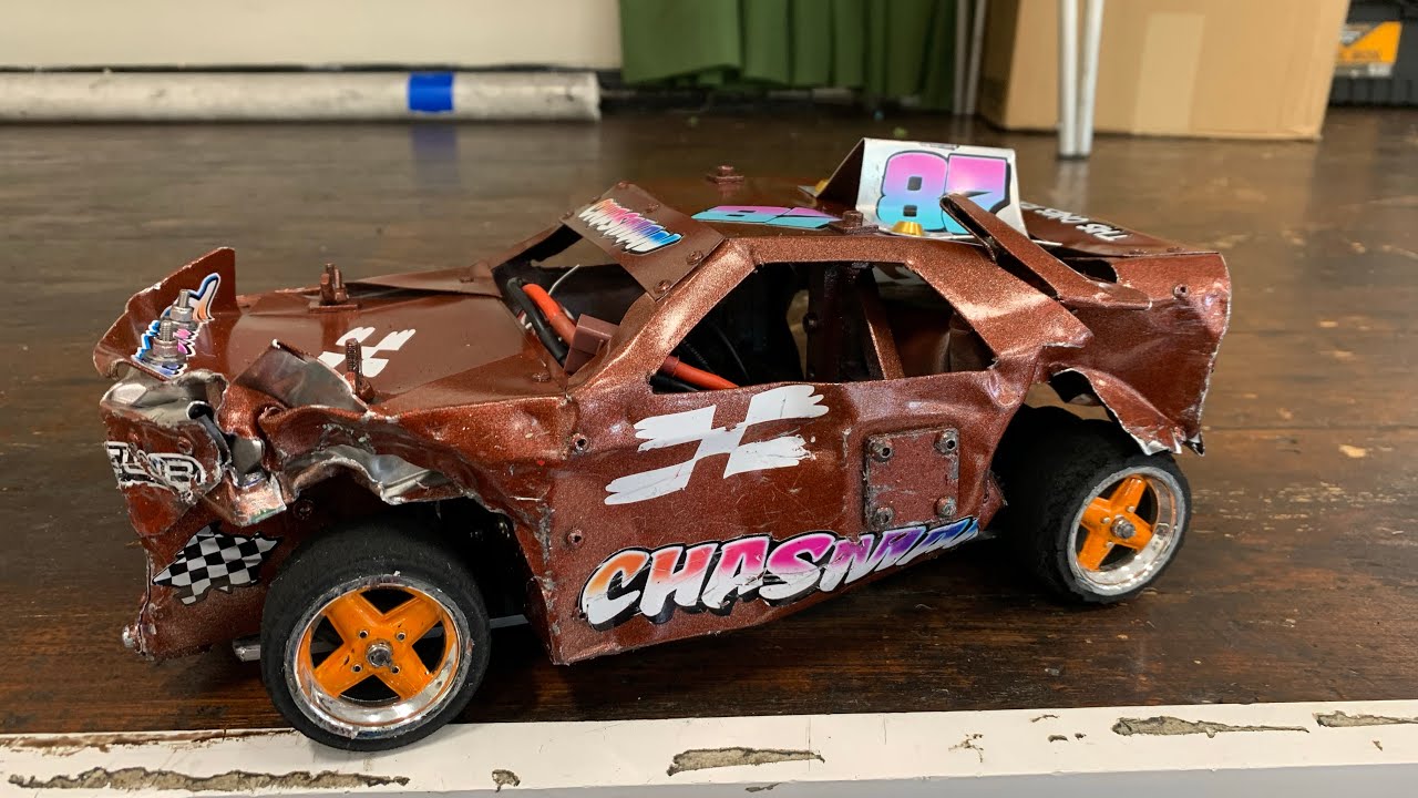 Rc Alloy Banger Racing - Heat 2 - Qualifier 1 - YouTube