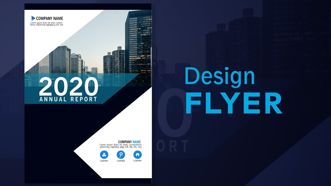 How to Design Flyers in illustrator | Step by Sep design flyer or ...