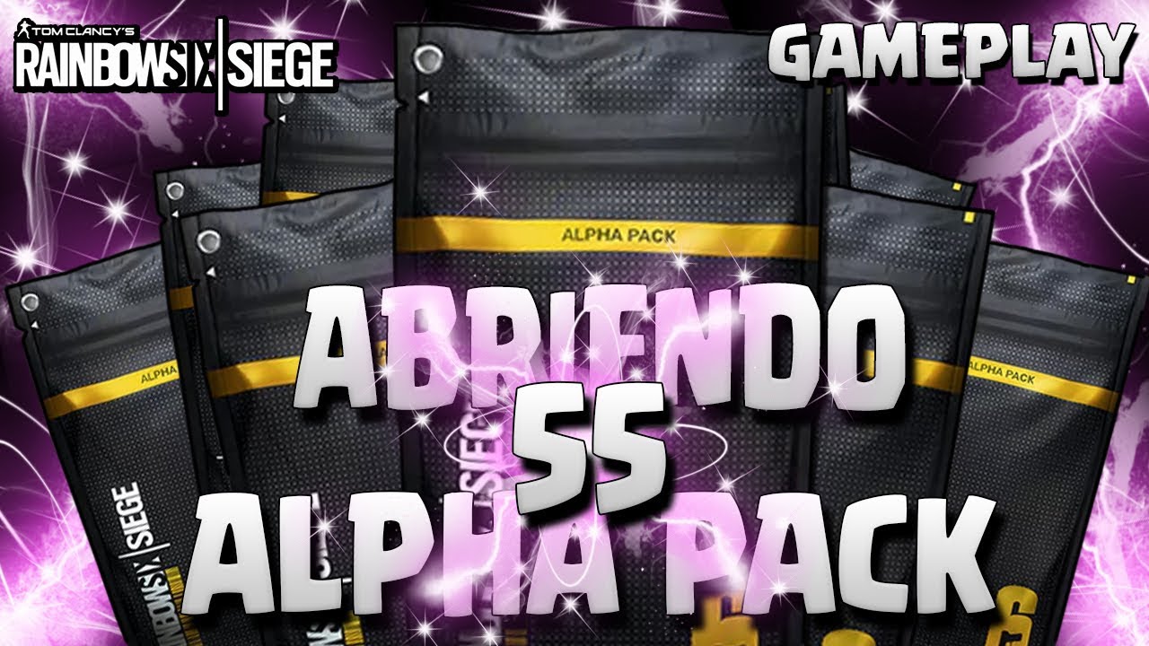 ABRIENDO MAS DE 200.000 FAMAS EN ALPHA PACK | Caramelo Rainbow Six ...
