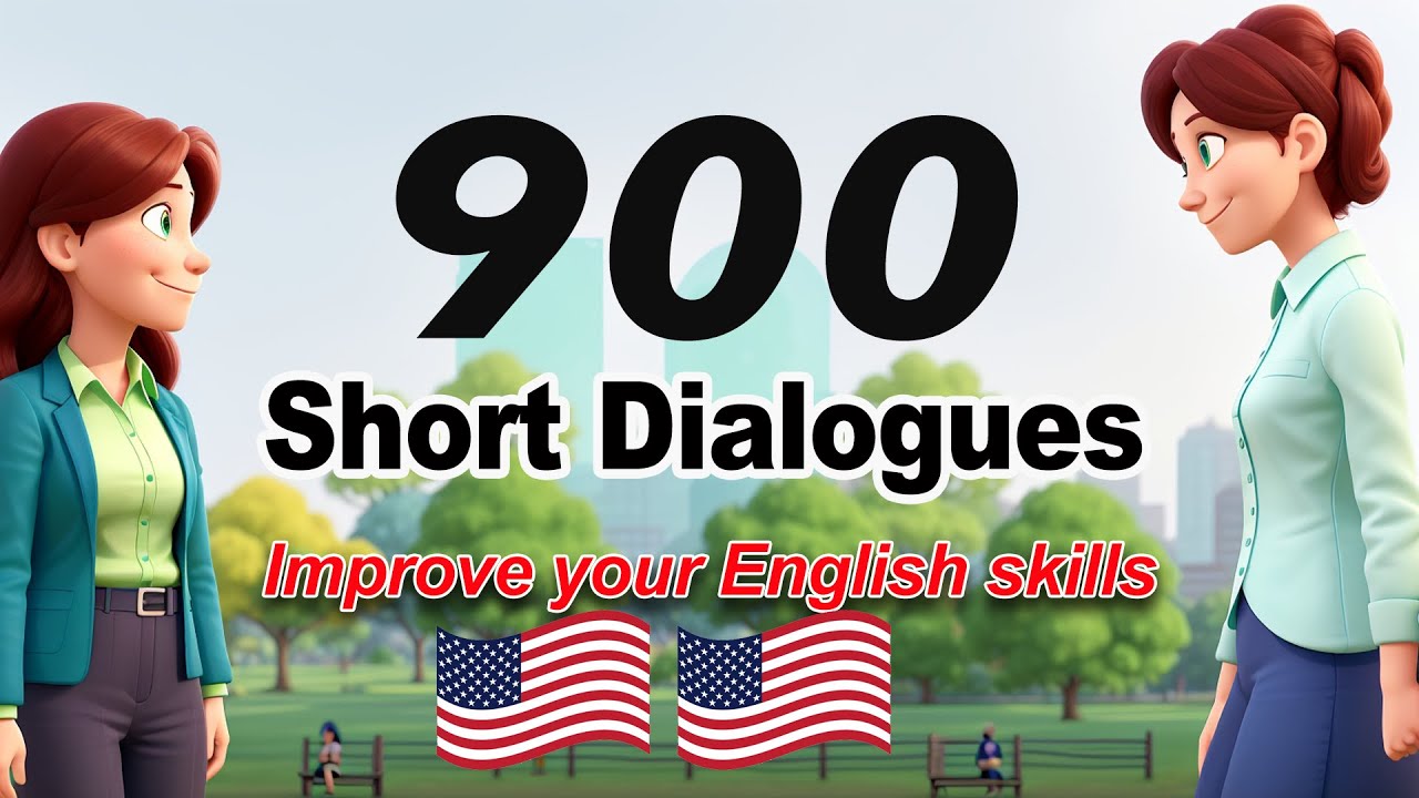 900 English Short Dialogues for Everyday Life - Basic Conversation ...