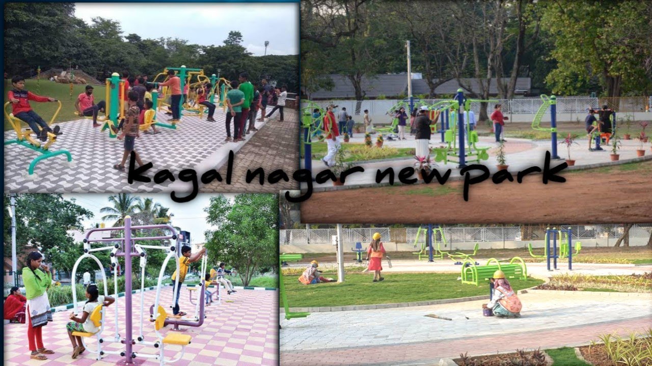 Kagal Nagar New Park||Kagal Nagar Parks - YouTube