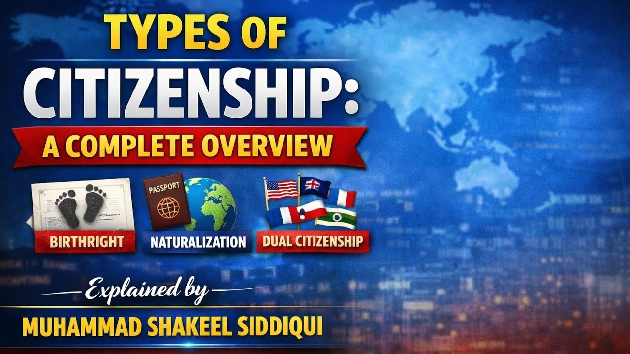 Types of Citizenship: A Complete Overview - YouTube