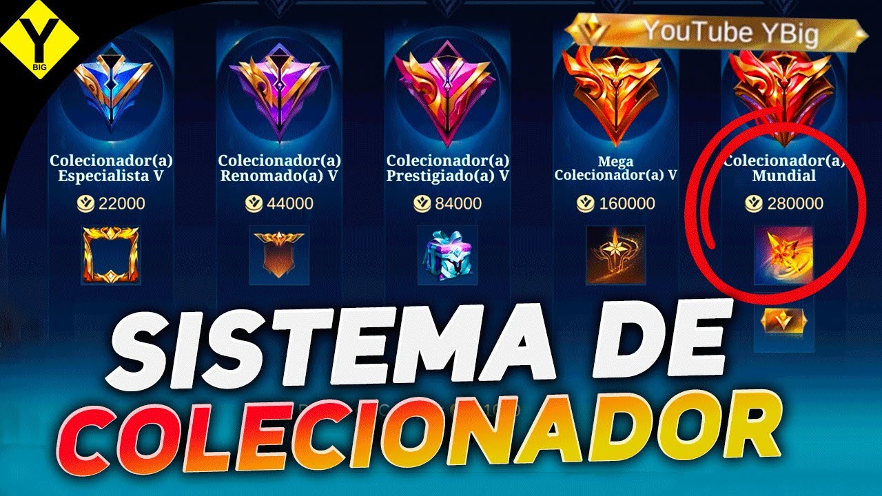 NOVO SISTEMA DE COLECIONADOR DE SKINS - Mobile Legends Bang Bang - YouTube