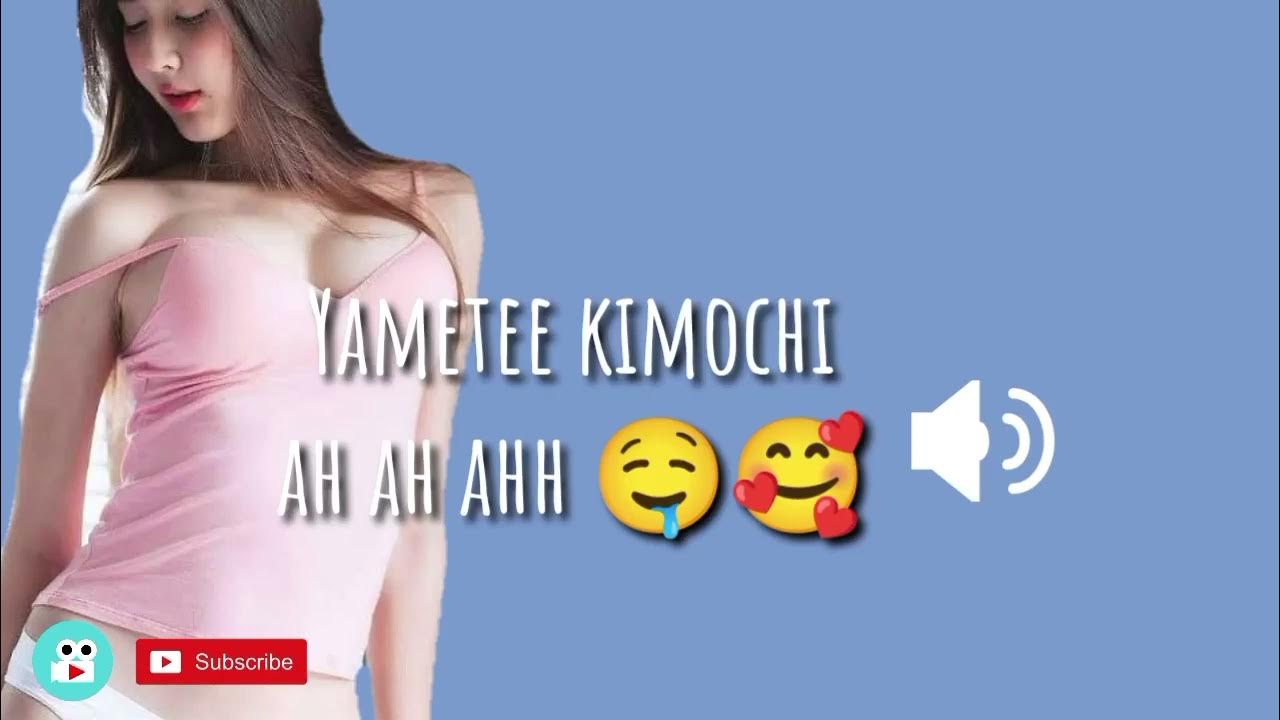 girl yametee please kimochi sound effect 🤤 - YouTube