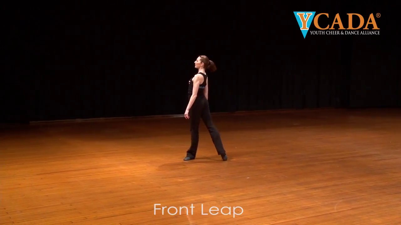 YCADA Dance - Glossary - Front Leap - YouTube