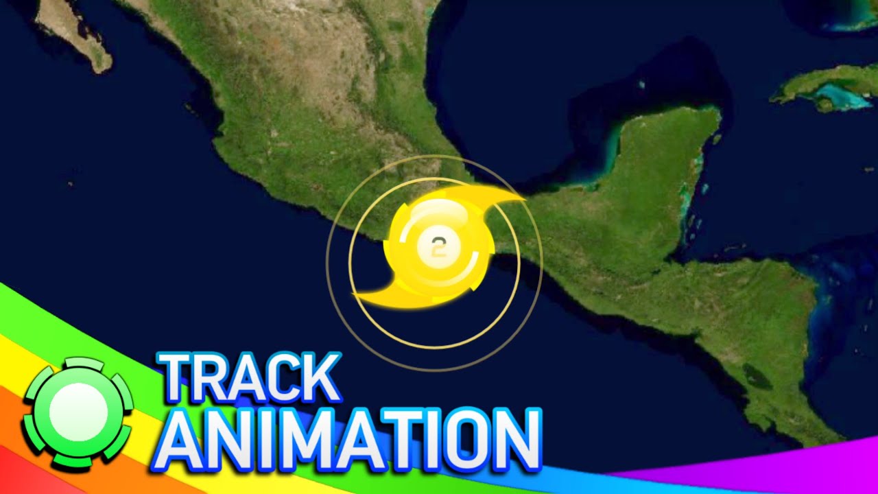 The Track of Hypothetical Storm Boris (by SadJoel; animated by ...