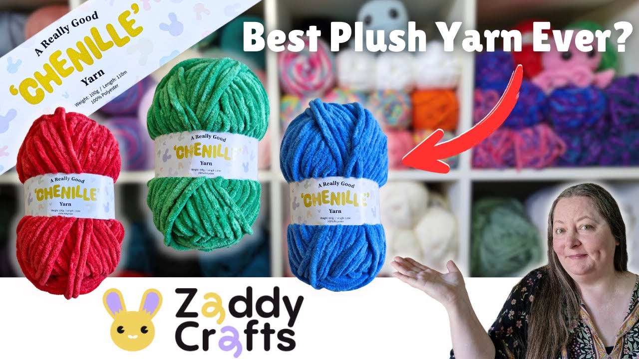 Plush Yarn Review - Zaddy Crafts!🧶 Is this the best yarn for amigurumi ...