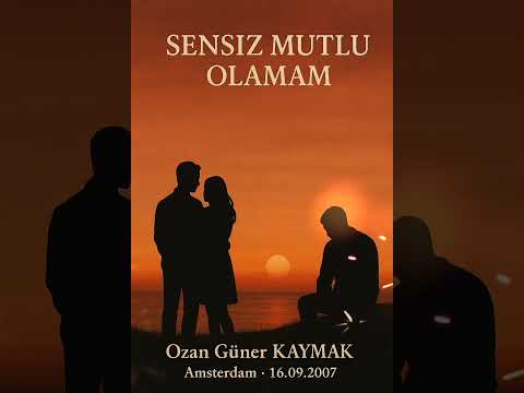 Sensiz Mutlu  Olamam Ozan Güner Kaymak Amsterdam 13.12.2025