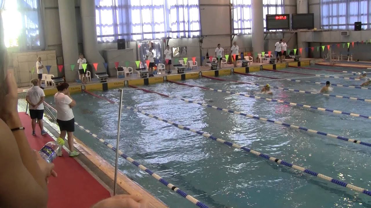 Πανελλήνιο 2015 Τελικός 100μ Πρόσθιο Παίδων - YouTube