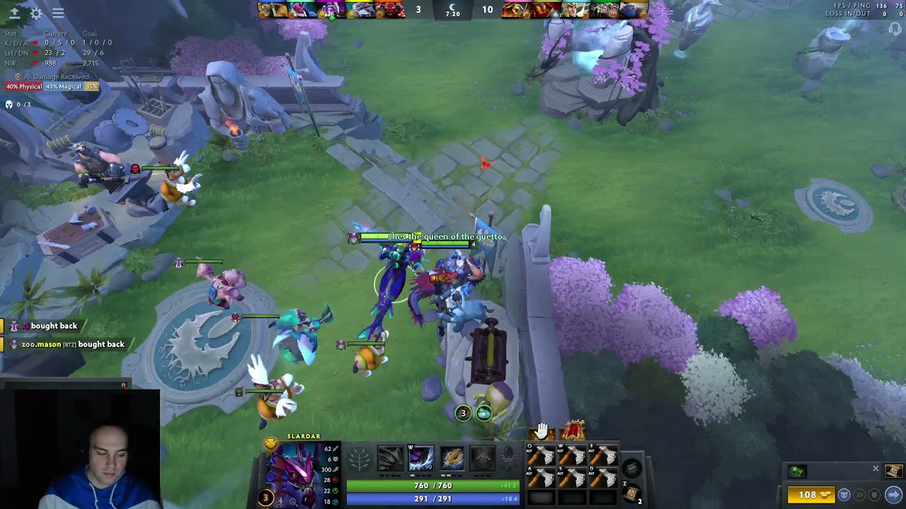 Masons top secret Slardar carry build - YouTube