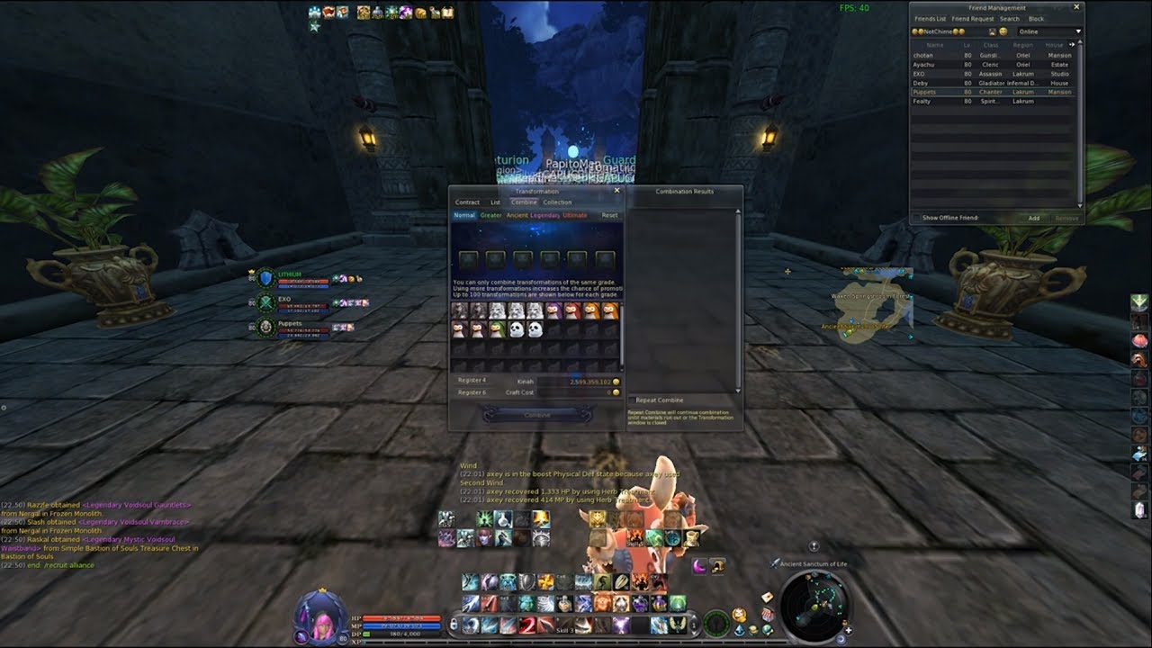 Aion NA 32 Ancient Transformation Contracts - YouTube