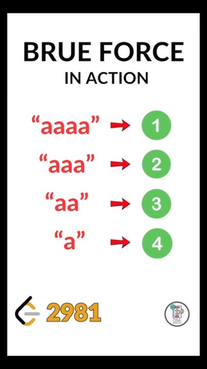 Leetcode 2981. Find Longest Special Substring That Occurs Thrice I #Leetcode #Programing - YouTube