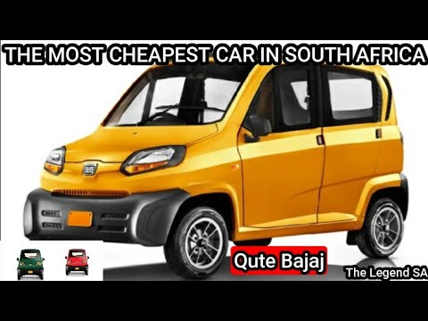 The Most Cheapest Car in South Africa 2021 | Qute Bajaj🔥 | Spec Engine ...