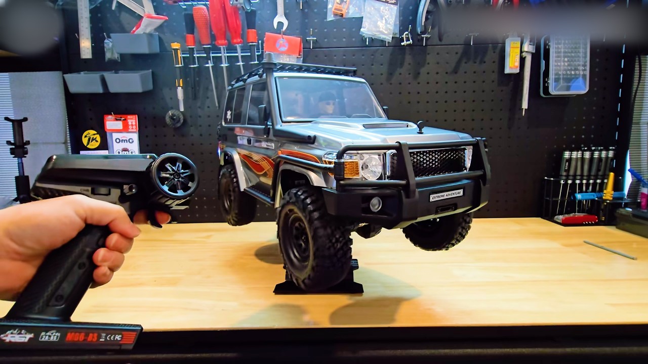 CHEAP RC Trucks So GOOD | 1/10 Scale TOYOTA LC71 Rock Crawler Off-Road ...