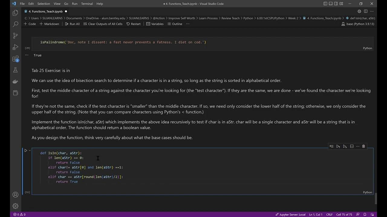 4 Functions Teach ipynb 2022 11 30 19 44 25 - YouTube