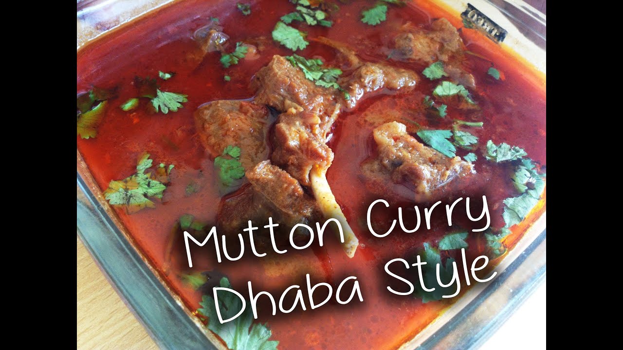 Mutton Curry Dhaba Style Recipe By Chef Shaheen - YouTube