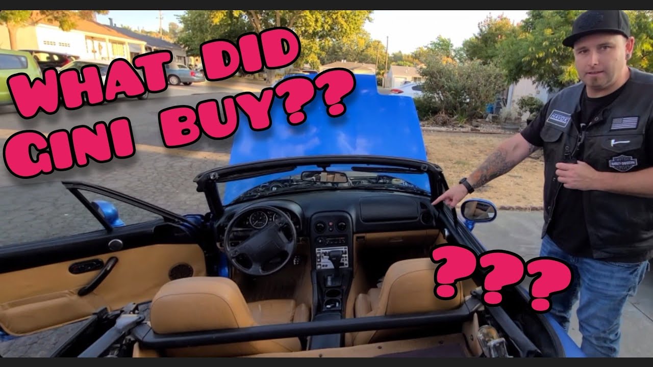 Gini got a new car! somethings a little off/ Havok Tech night BBQ - YouTube