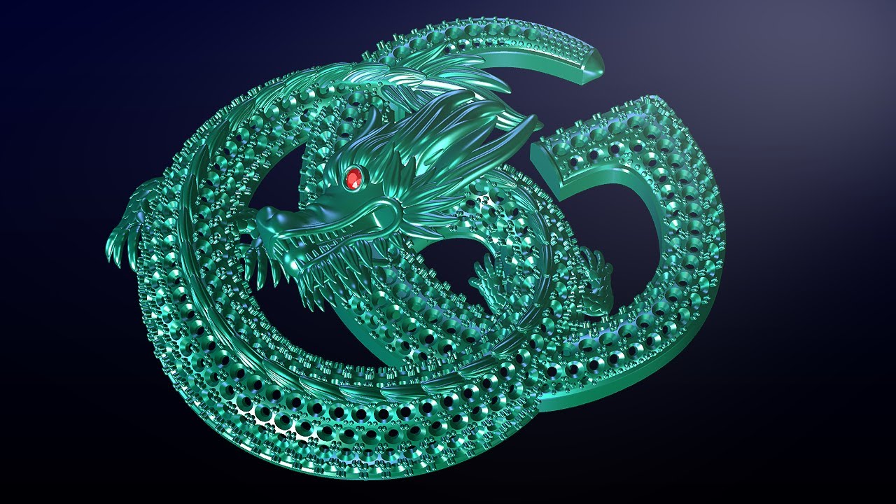 How to Design Dragon Belts for Men With Matrix 8 Jewelry 298 #umphumrin ...