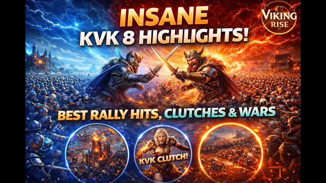 KVK 8 WAS ABSOLUTE CHAOS… These Fights Were INSANE | Viking Rise ...