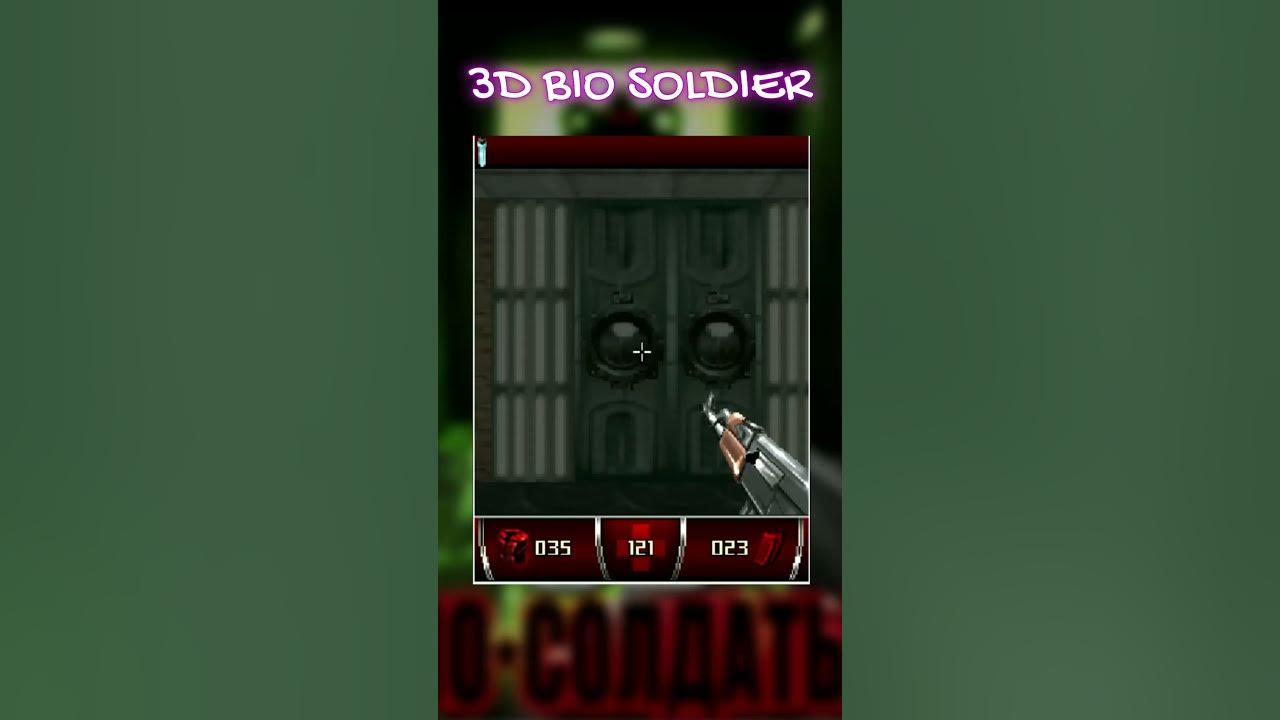 3D Bio Soldier MOBILE JAVA GAMES GAMEPLAY GAMELOFT | NOKIA SONY ...