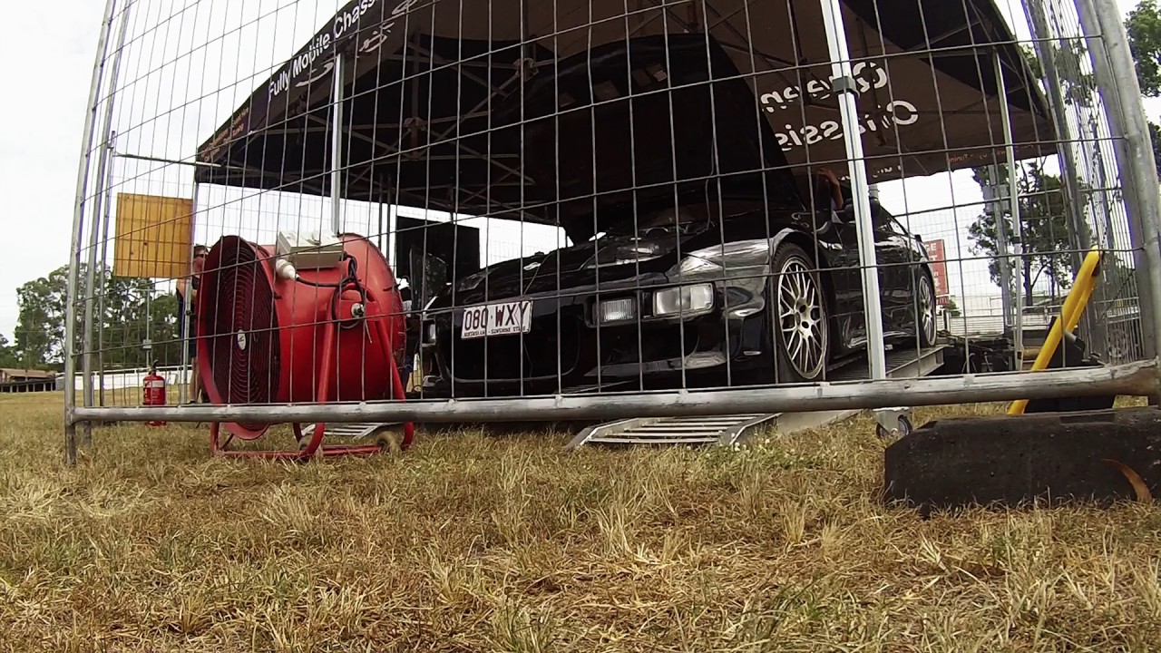 Nissan 300ZX Z32 Dyno Downshift Brisbane Meet 2017 - YouTube