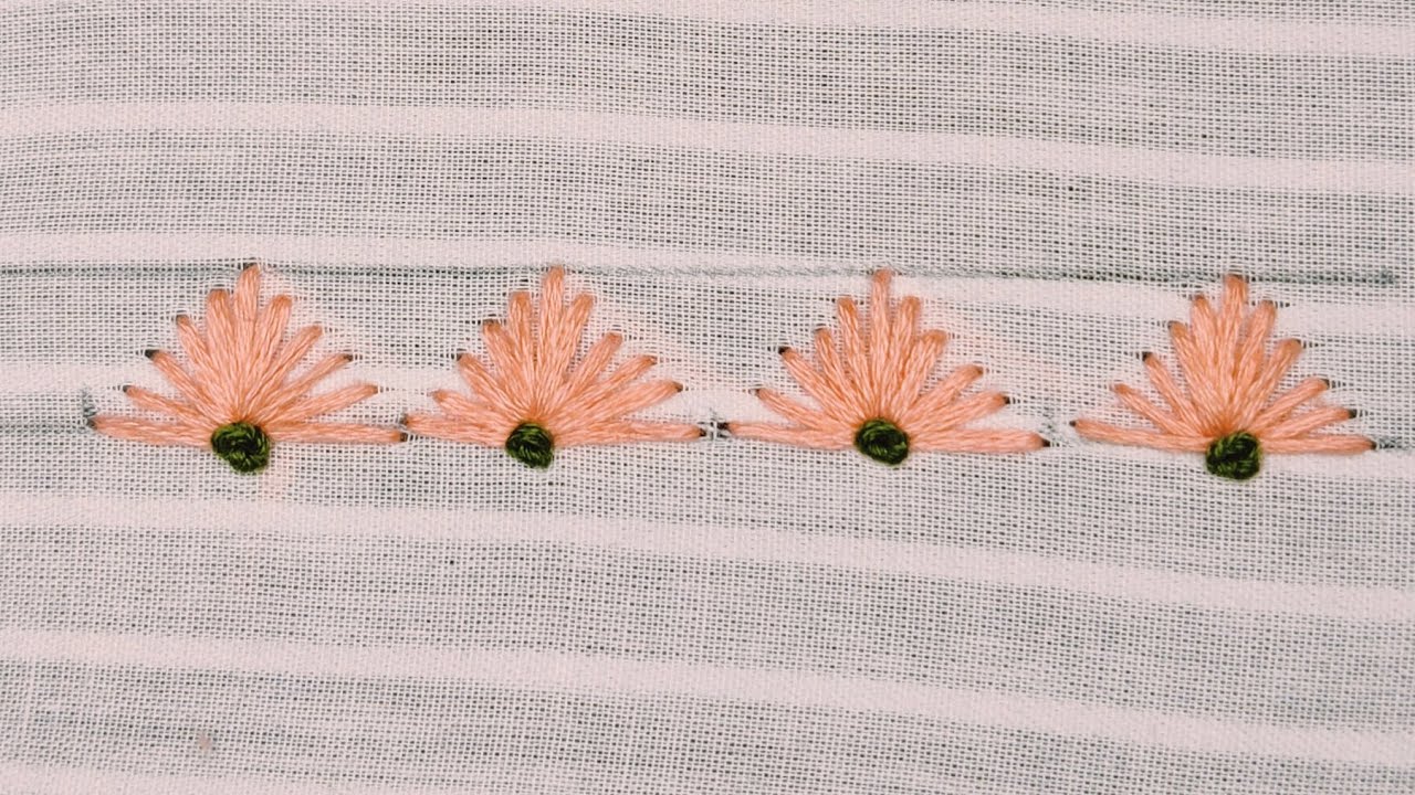 handkerchief design drawing|simple hand embroidery designs with french ...