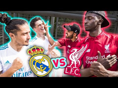 REAL MADRID VS LIVERPOOL - CHAMPION'S LEAGUE CHALLENGE !