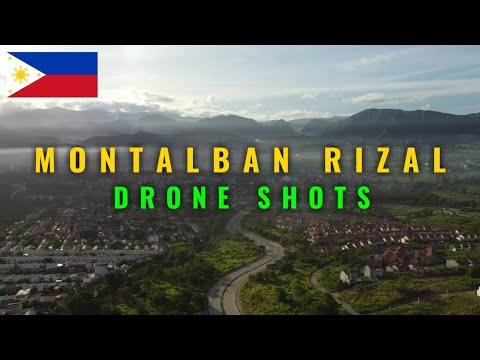 Montalban rizal 2020 aerial shots - YouTube