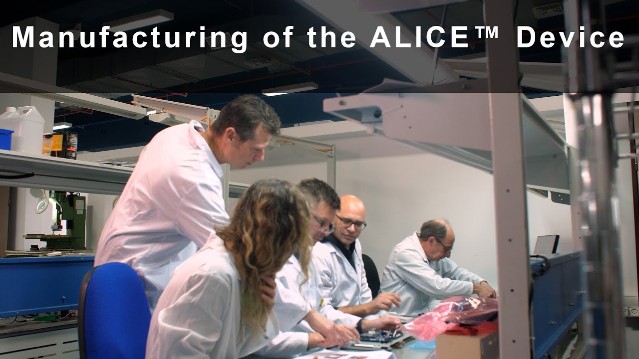 Inspira Technologies- Manufacturing of the ALICE device - YouTube